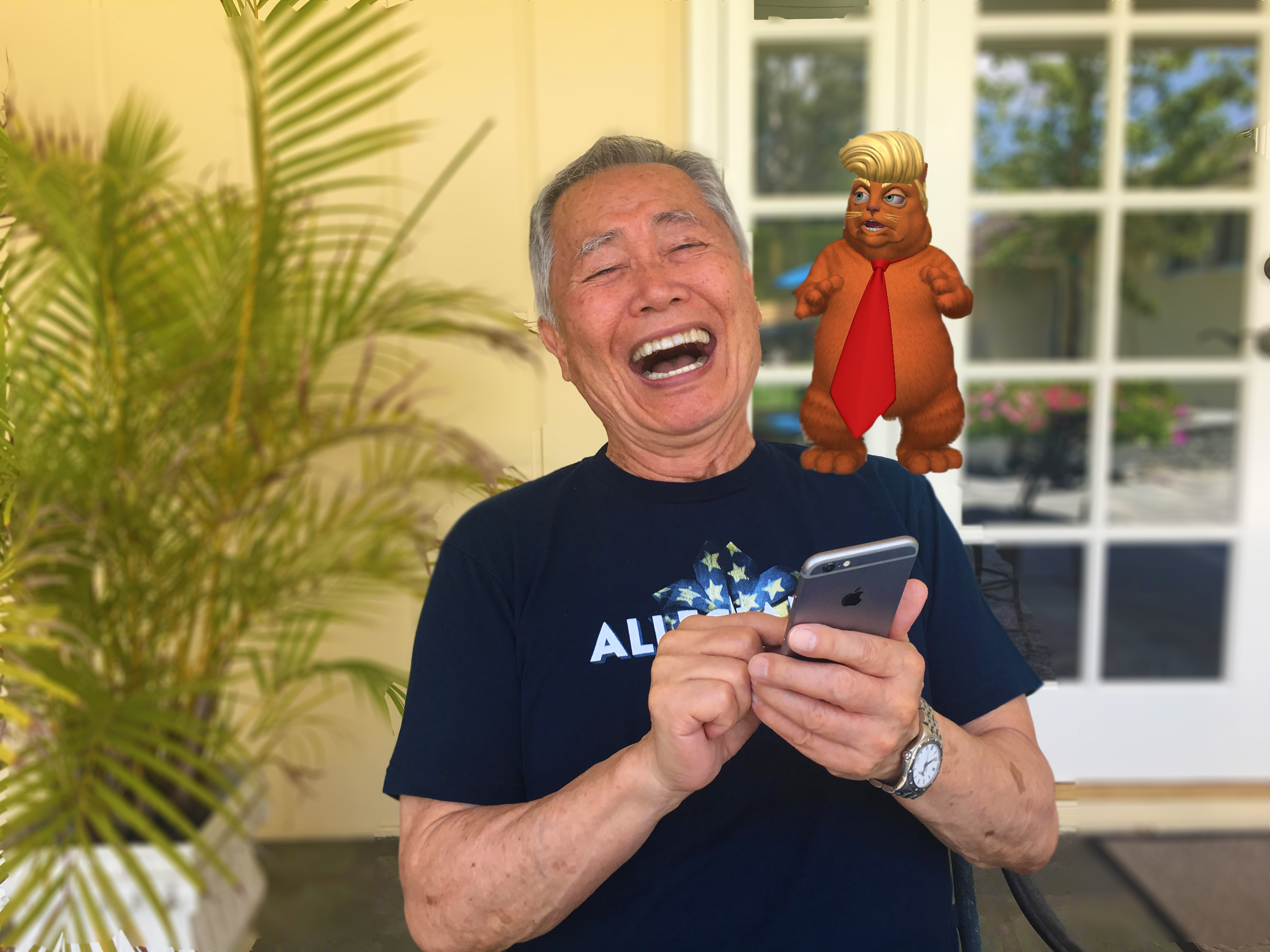 George Takei talks about "House of Cats", his new app tackling Trump ...