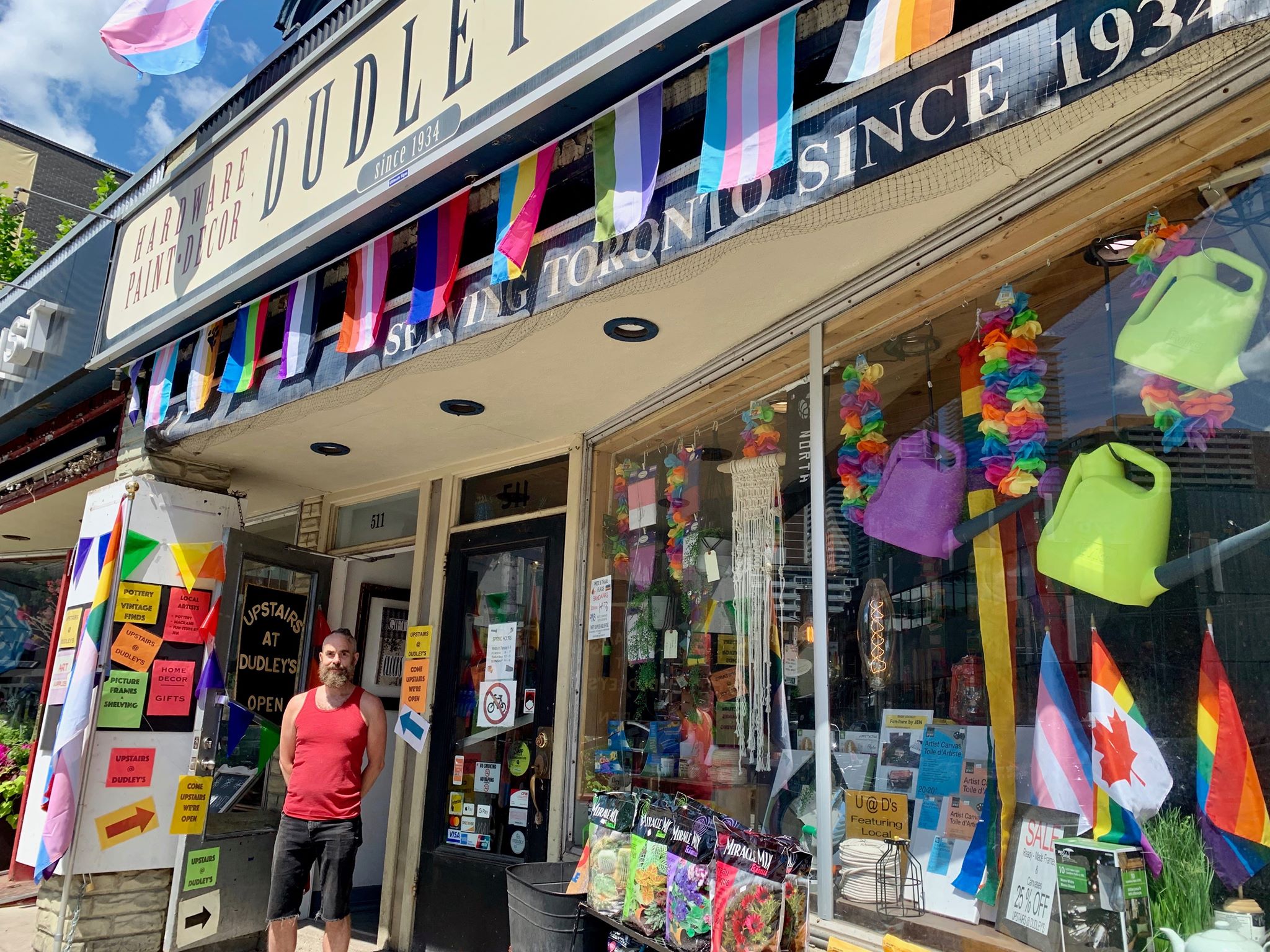 For your Pride needs check out the iconic Dudley's Paint & Decor! – theBUZZ