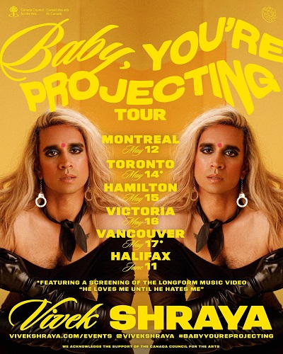 Vivek Shraya tours Canada to support new release, 'Baby, You’re ...