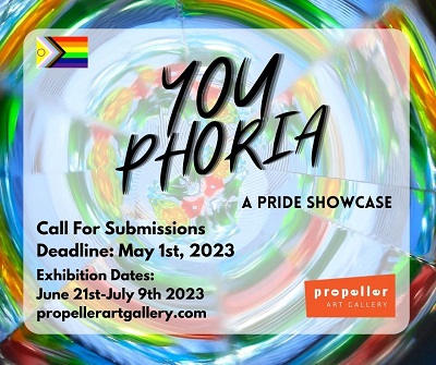 YOUphoria: A Pride Showcase Juried Exhibition - June 21 to July 9, 2023 ...