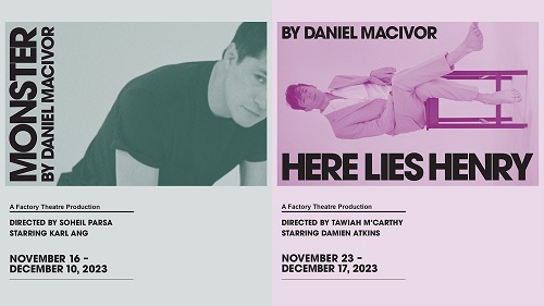 Daniel MacIvor Double Bill at the Factory Theatre - Monster, Here Lies ...