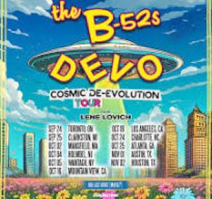 Legendary Lena Lovich performs along with Devo and B52s, on a North ...